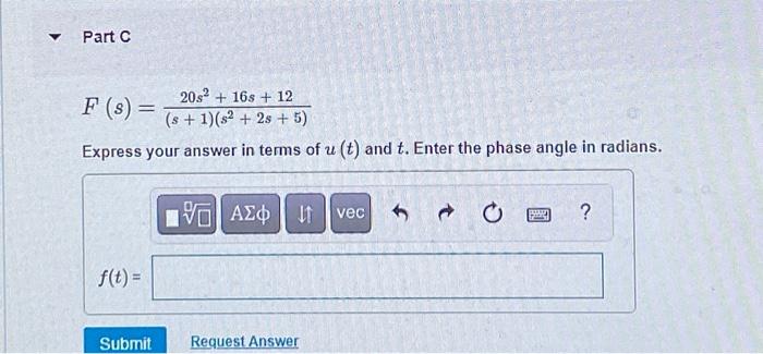 Solved Part C - Partial-fraction expansion with repeated | Chegg.com