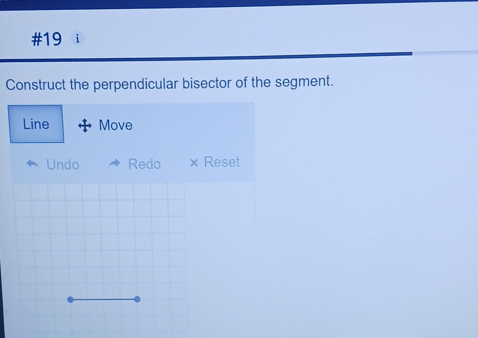 Construct the perpendicular bisector of the | Chegg.com