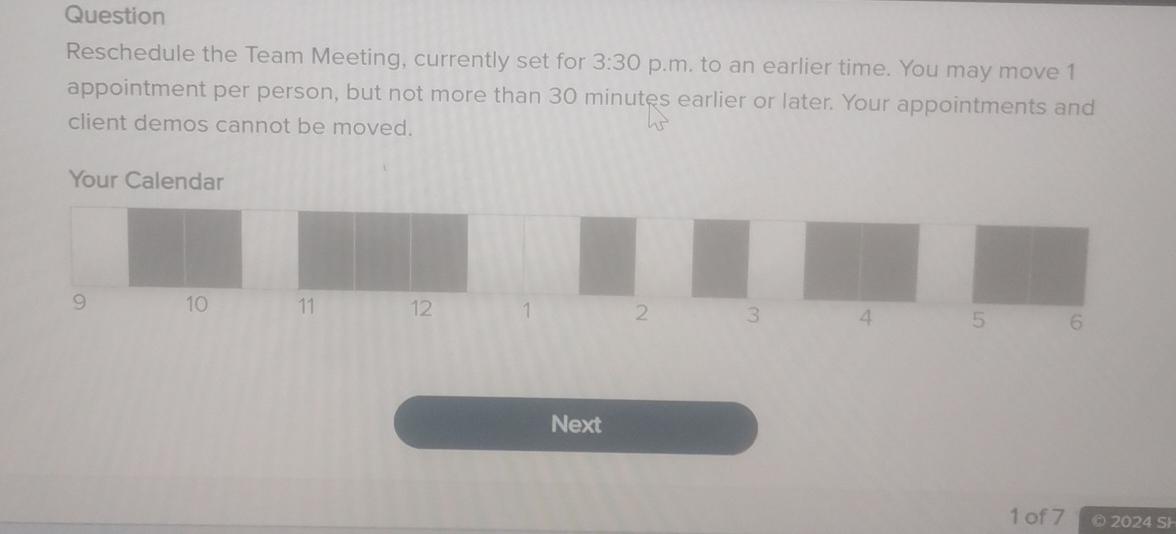 Solved meeting currently set for 3:30 ﻿p.m. ﻿you may 20 | Chegg.com