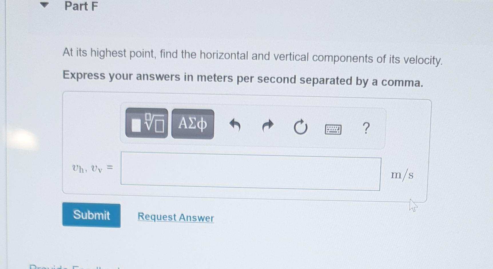 Solved On level ground a shell is fired with an initial | Chegg.com