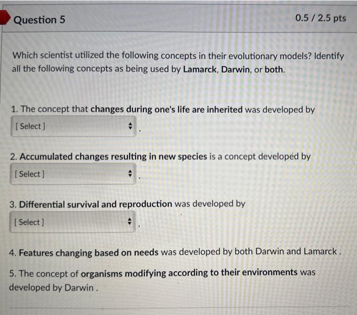 Which scientist utilized the following concepts in | Chegg.com