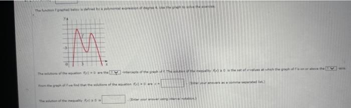 Solved 1 The function f graphed below is defined by a | Chegg.com