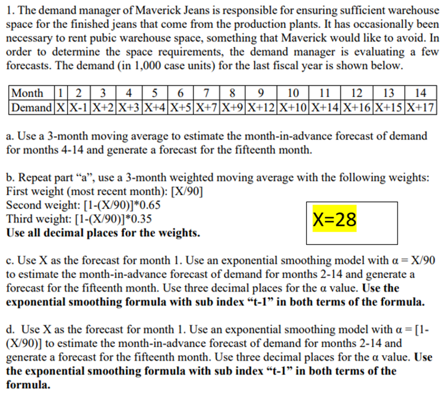 Solved PART D. ﻿Could you please help me solve it with excel | Chegg.com