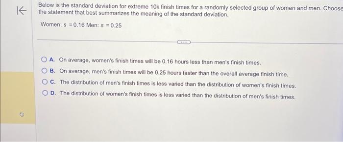 Solved A statistics student collected data from other | Chegg.com