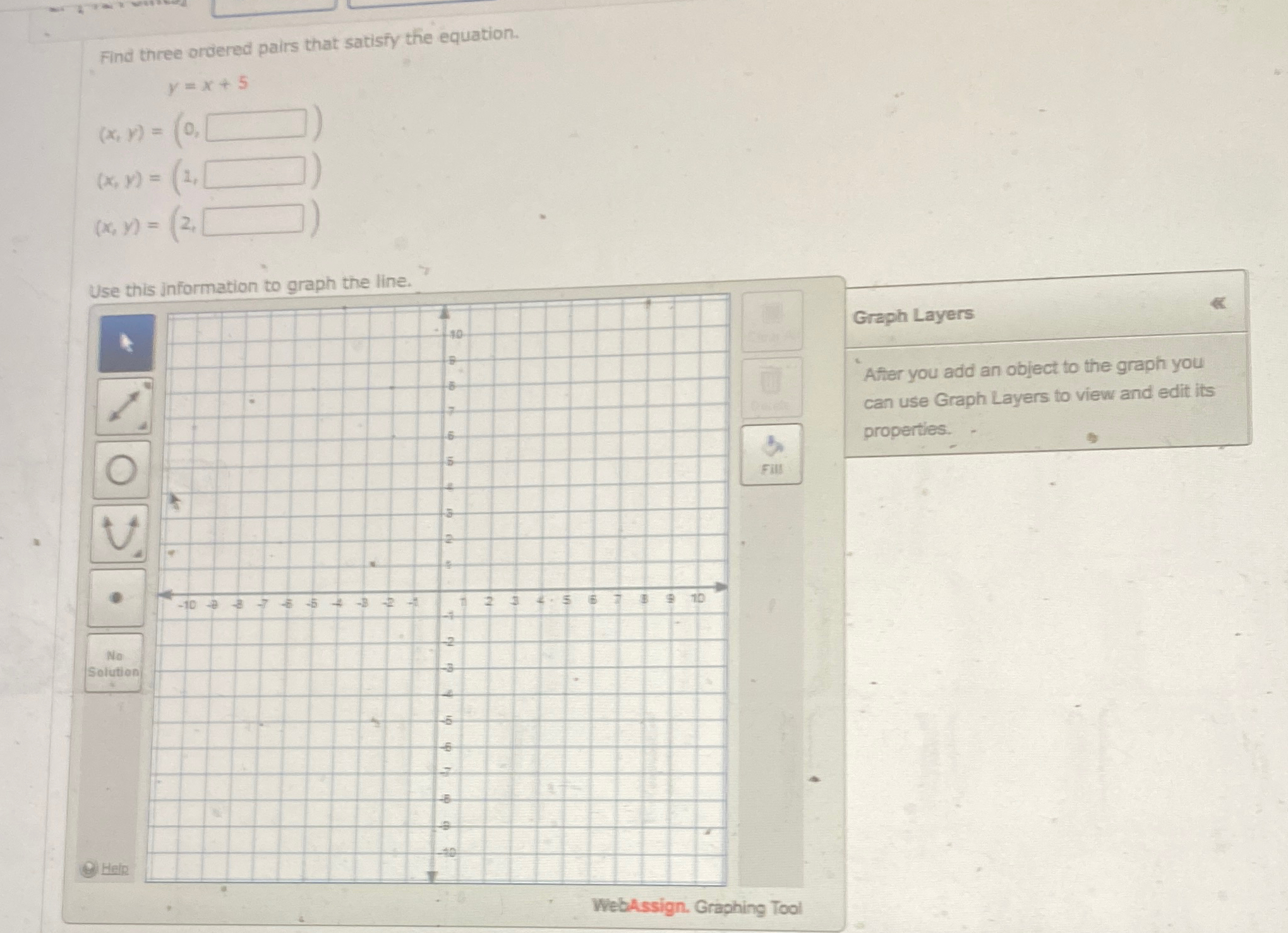 Solved Find three ordered pairs that satisfy the equation. | Chegg.com