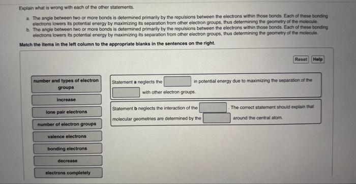 Solved Explain what is wrong with each of the other | Chegg.com