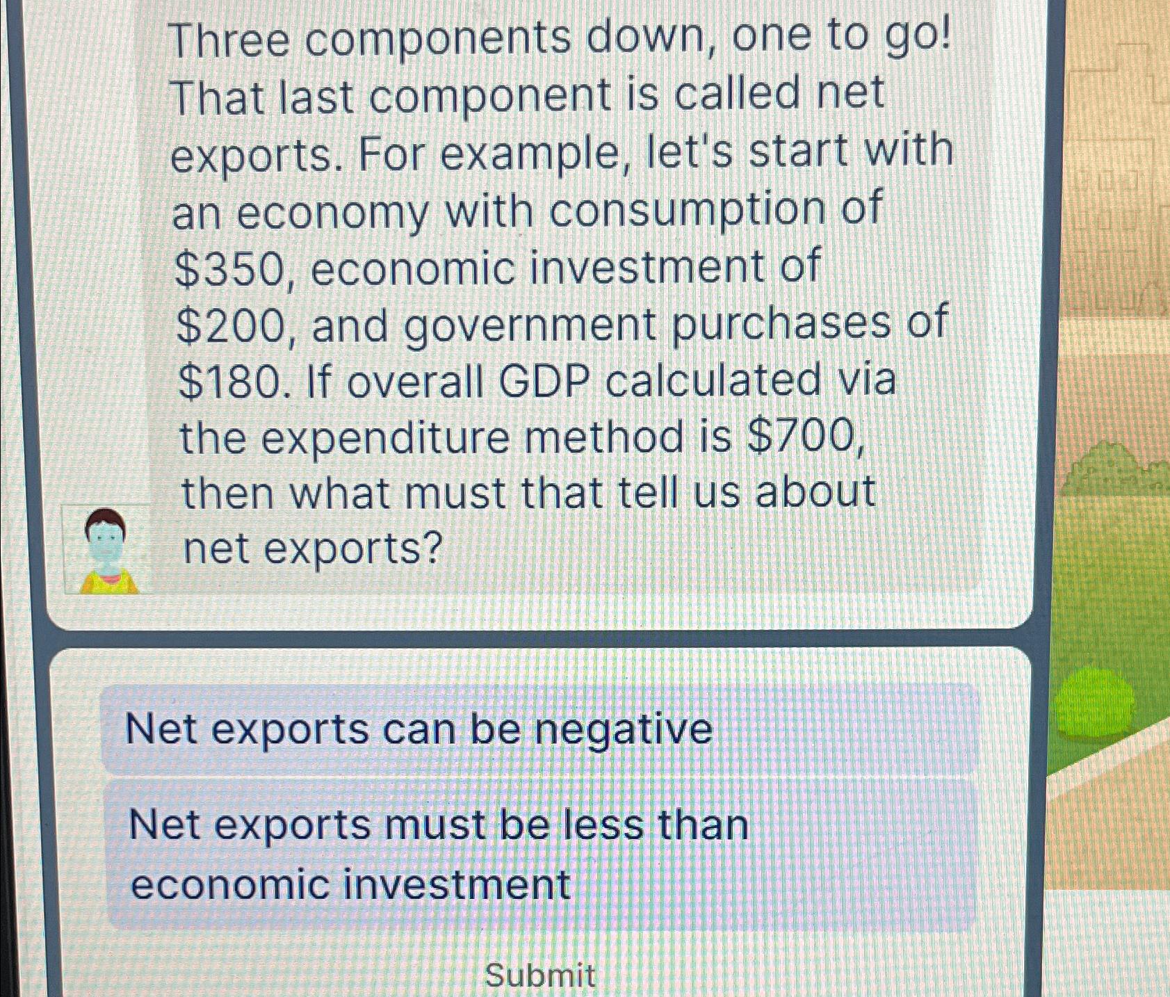 Solved Three components down, one to go! ﻿That last | Chegg.com