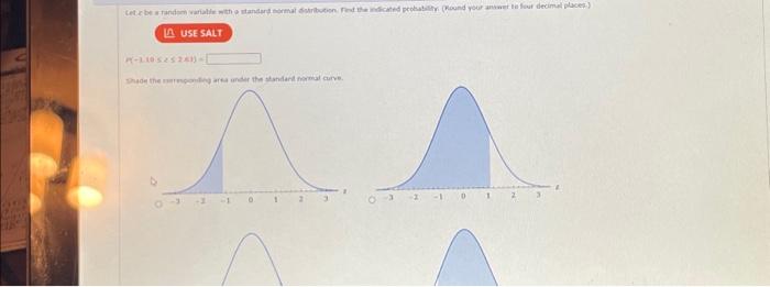 Solved Let z be a random variable with a standard normal | Chegg.com