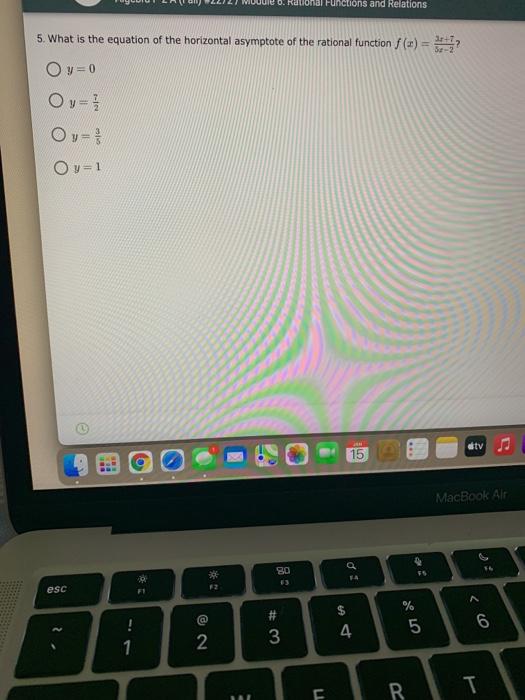 Solved Algebra P 2 A (Fall) #2272 / Module 6: Rational Func | Chegg.com