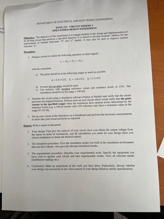 Solved Oblective: The objective of this experiment is to | Chegg.com