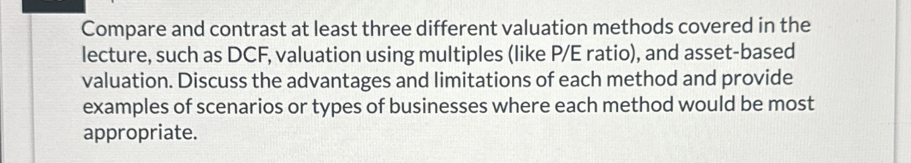 Solved Compare and contrast at least three different | Chegg.com