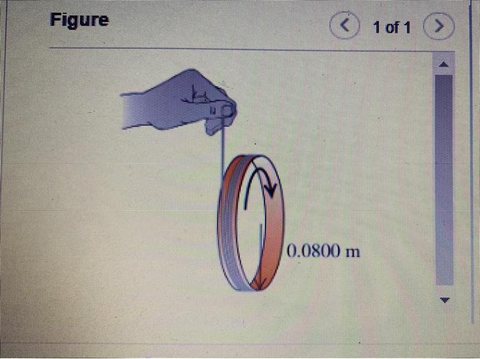 Solved 1 of 1Calculate the angular speed of the rotating | Chegg.com