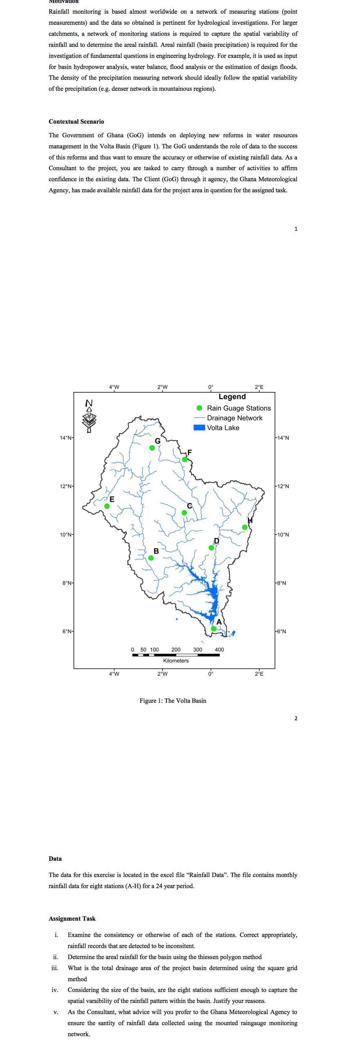 Solved Rainfall monitoring is based almost worldwide on a | Chegg.com
