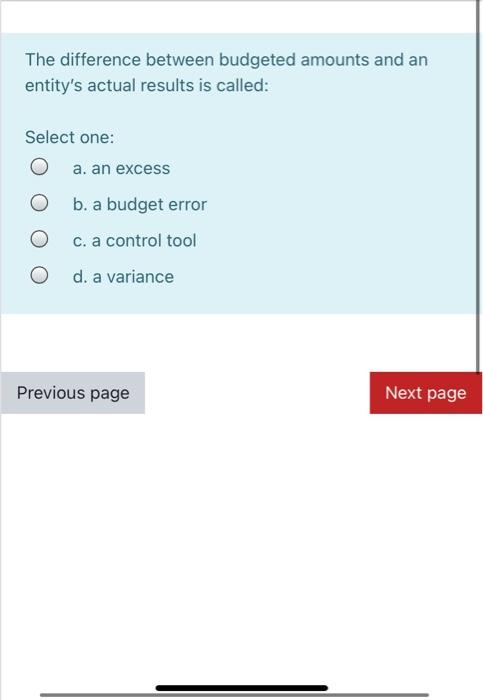 solved-the-difference-between-budgeted-amounts-and-an-chegg