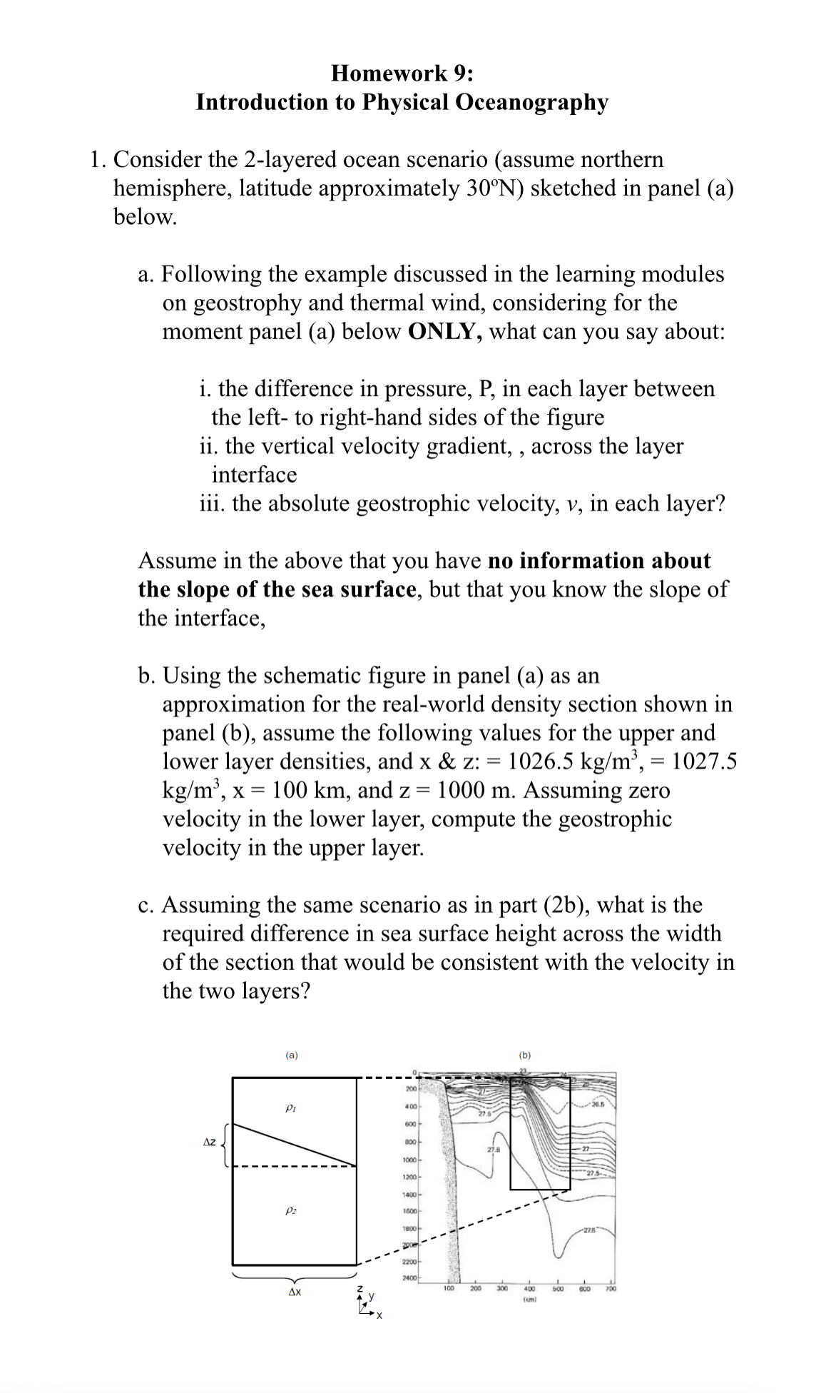 Solved Homework 9:Introduction to Physical | Chegg.com