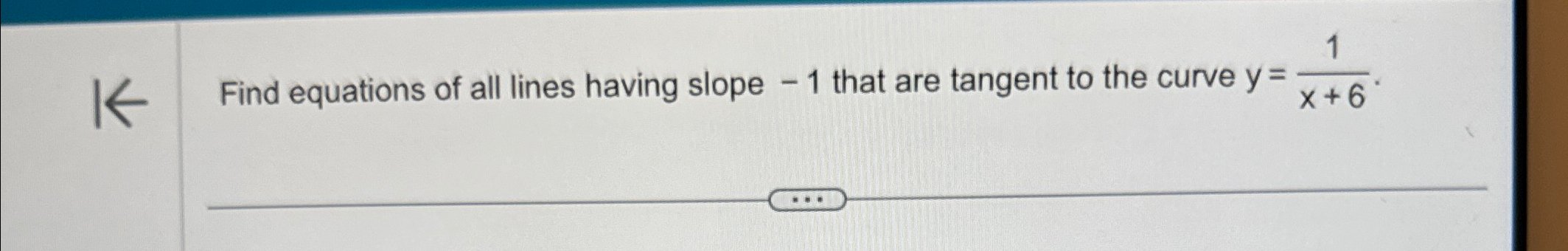 Solved Find equations of all lines having slope -1 ﻿that are | Chegg.com