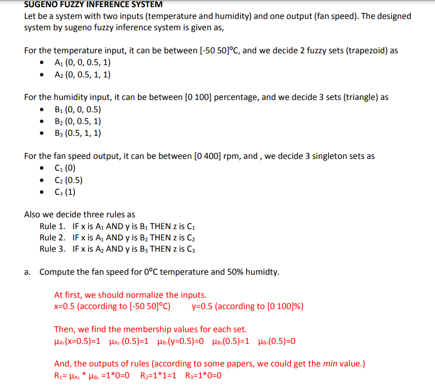 Solved how to calculate membership values for each set? | Chegg.com