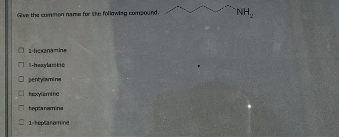 Solved Give an IUPAC name for the following compound. NH O | Chegg.com