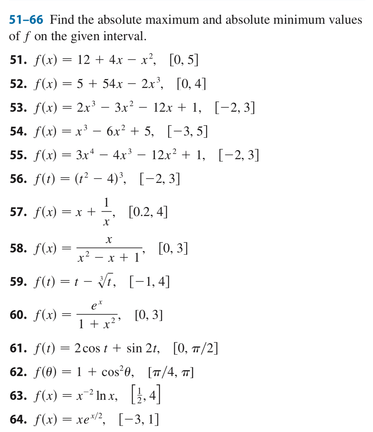 Solved Please solve 53, 63, ﻿and 64 ﻿step by step. Thank | Chegg.com