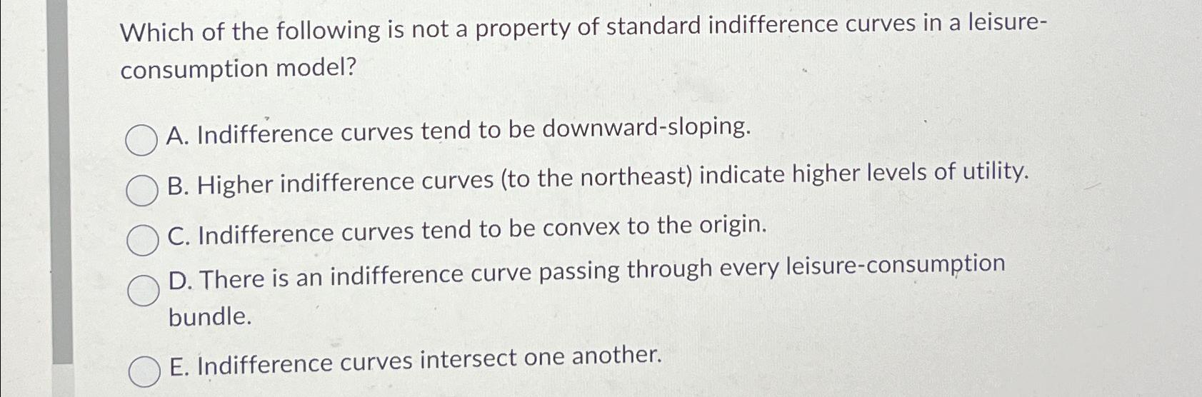 Solved Which of the following is not a property of standard | Chegg.com
