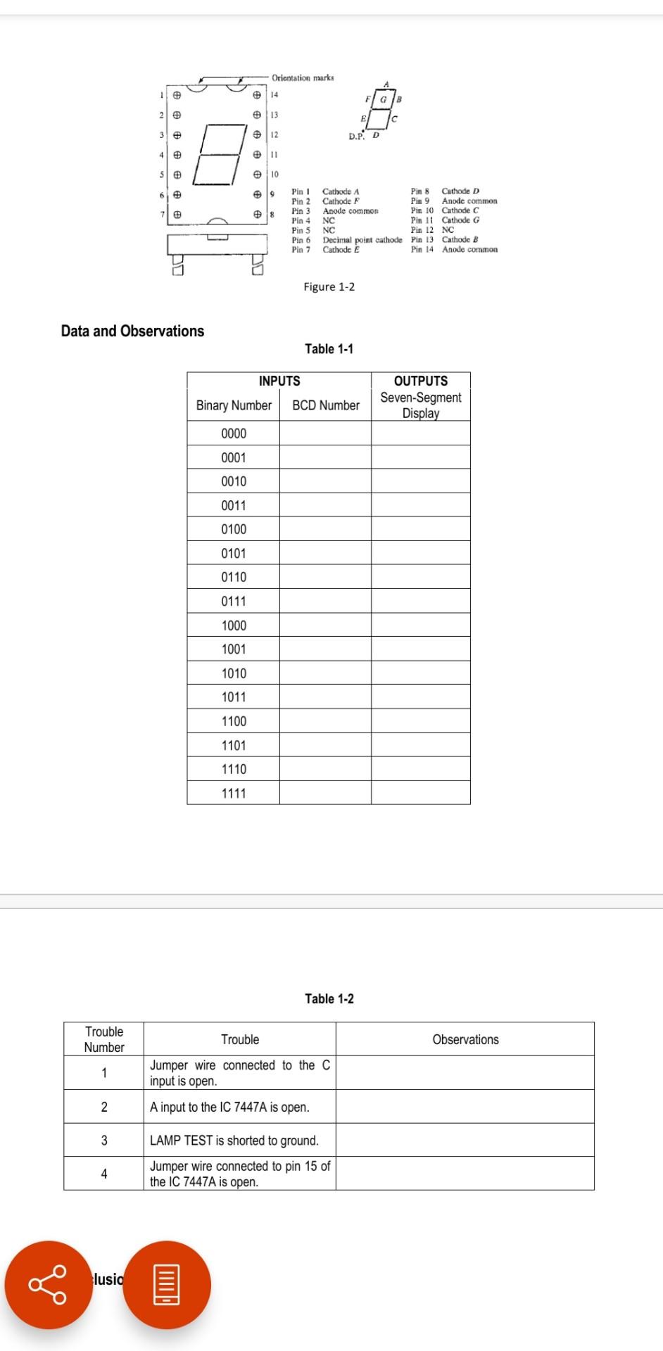 Solved what will be the answers for these 2 tables? and the | Chegg.com