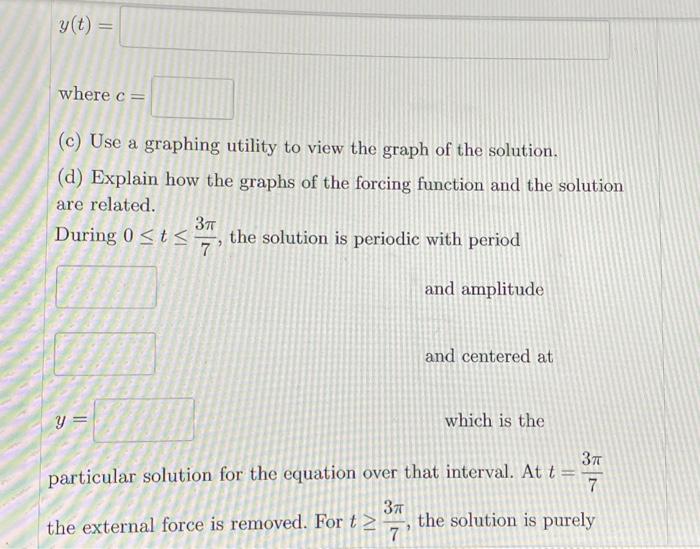 Solved 6 Consider the following initial value problem: y" | Chegg.com