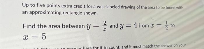 Solved Up to five points extra credit for a well-labeled | Chegg.com