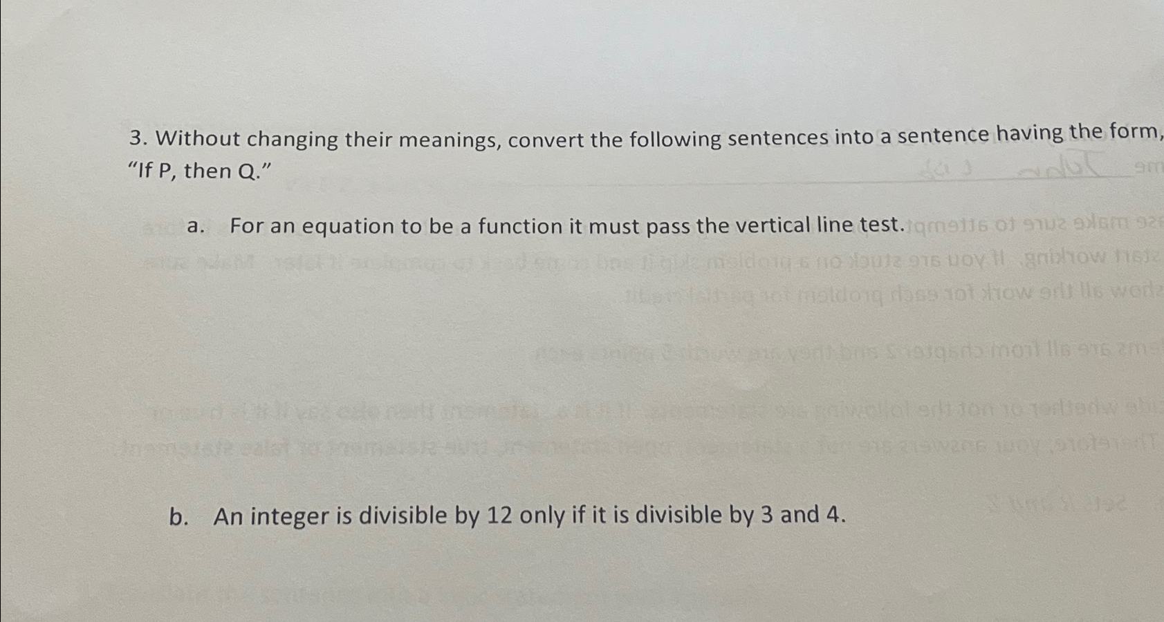 Solved Without changing their meanings, convert the | Chegg.com
