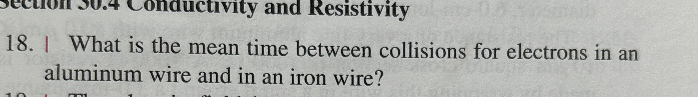 Solved I What is the mean time between collisions for | Chegg.com