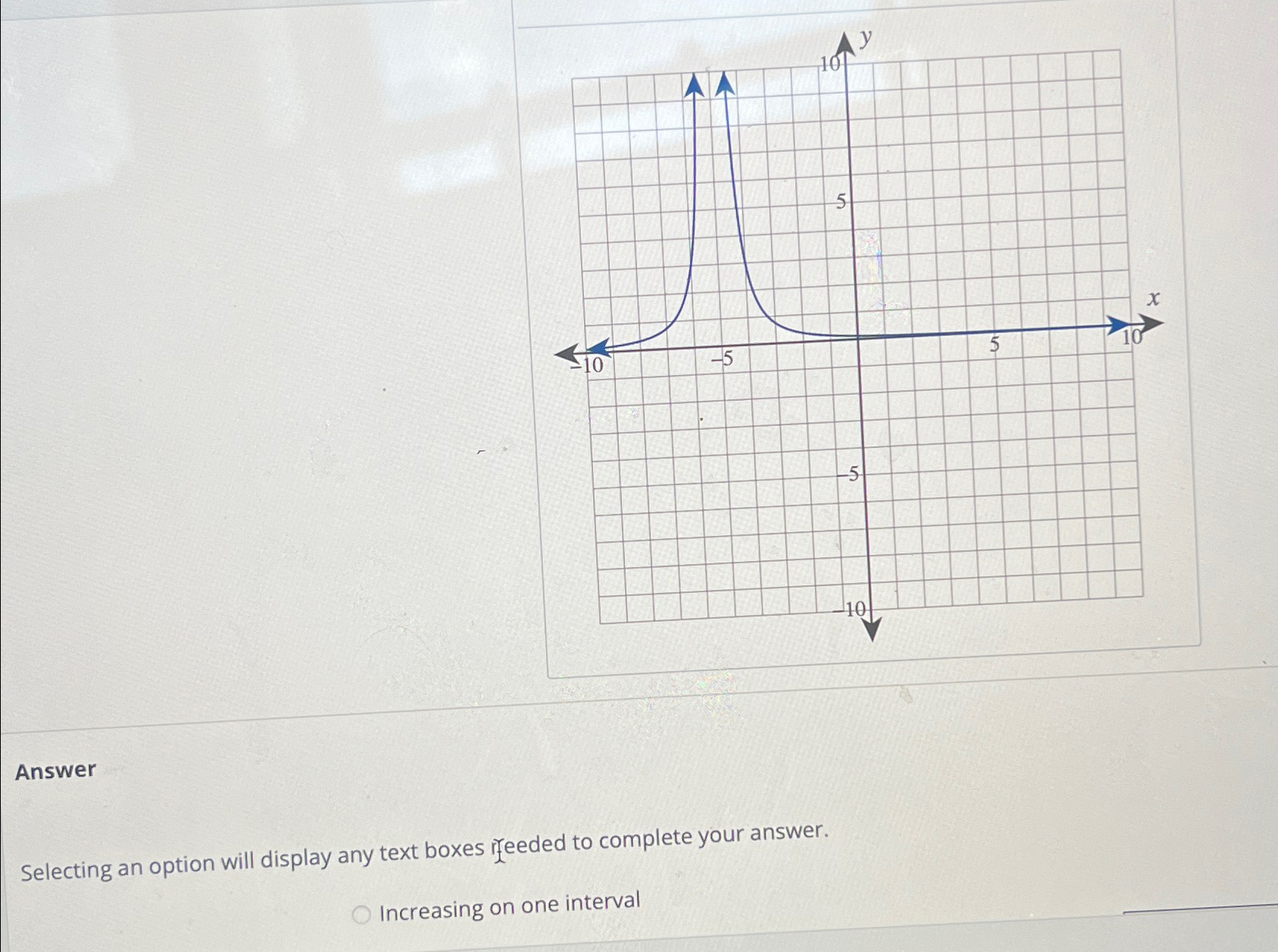 Solved AnswerSelecting an option will display any text boxes | Chegg.com