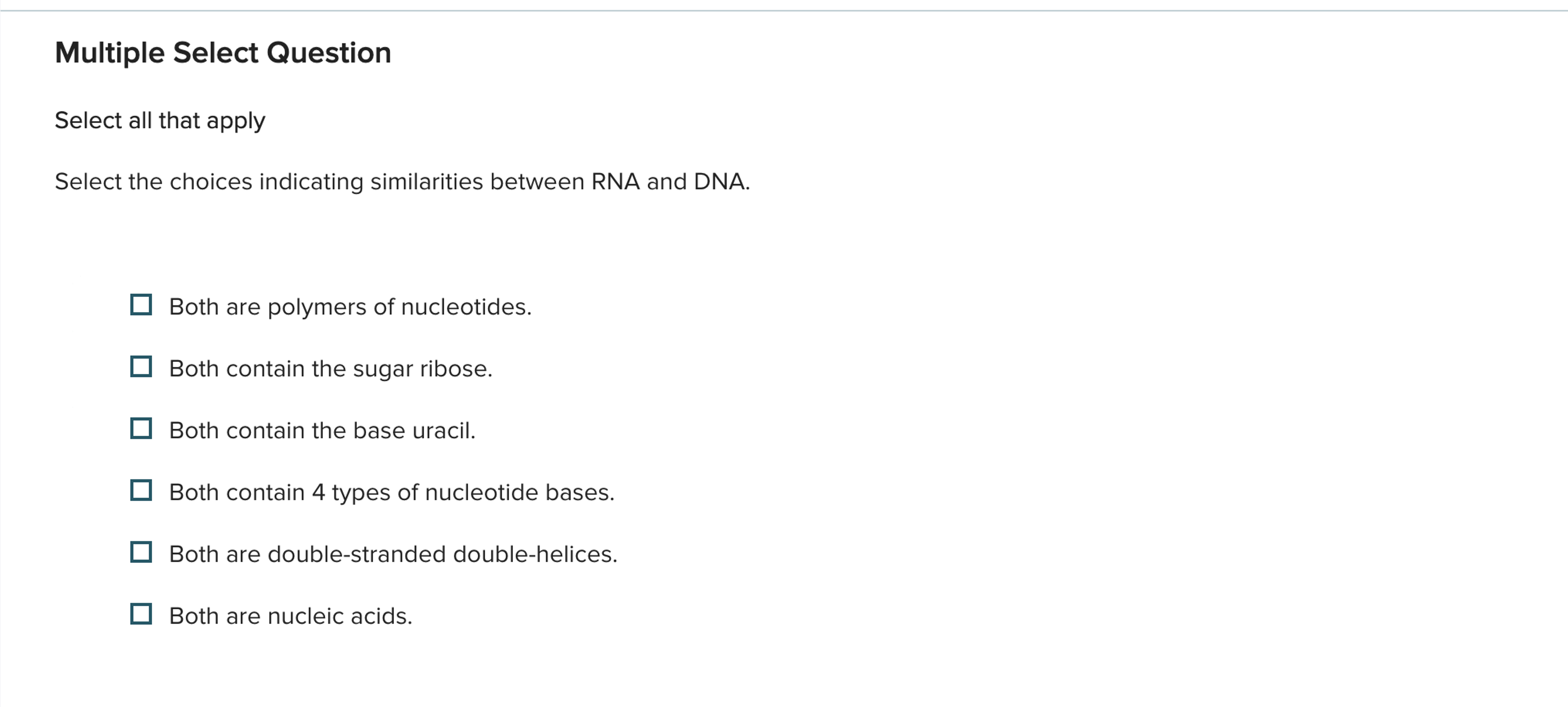 Solved Multiple Select QuestionSelect all that applySelect | Chegg.com