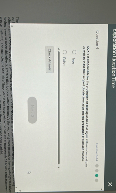 Solved Exploration Question TimeQuestion 4Question 3 ﻿of | Chegg.com