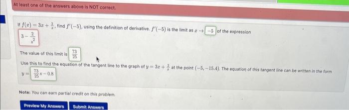 Solved If f(x)=3x+x2, find f′(−5), using the definition of | Chegg.com
