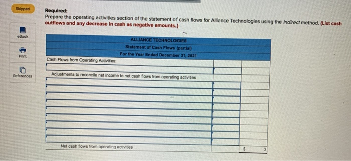 Solved Problem 11-3A Calculate operating | Chegg.com