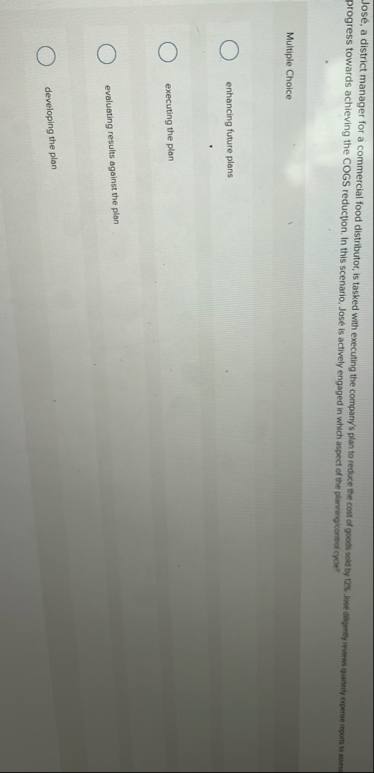 Solved progress towards achieving the COGS reduction. In | Chegg.com