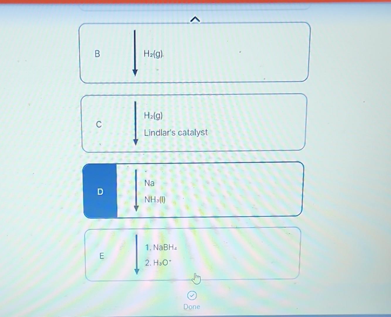 Solved Choose the best reagents to complete the reaction | Chegg.com