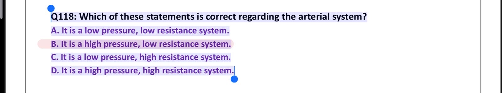 Solved Q118: Which of these statements is correct regarding | Chegg.com