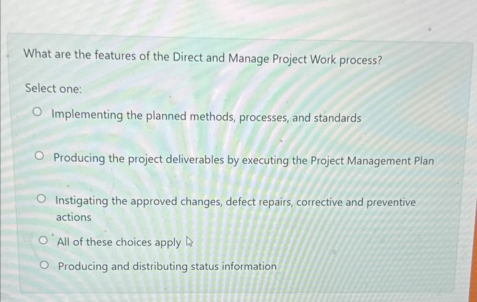 Solved What are the features of the Direct and Manage | Chegg.com