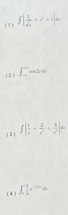 Solved Find the given definite or indefinite integral. Use | Chegg.com