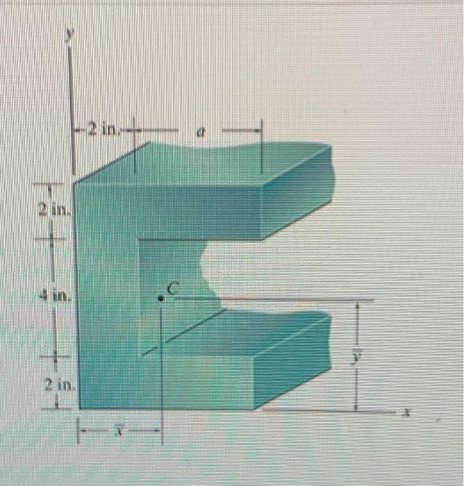 Solved Consider The Cross Sectional Area In Figure 1 And