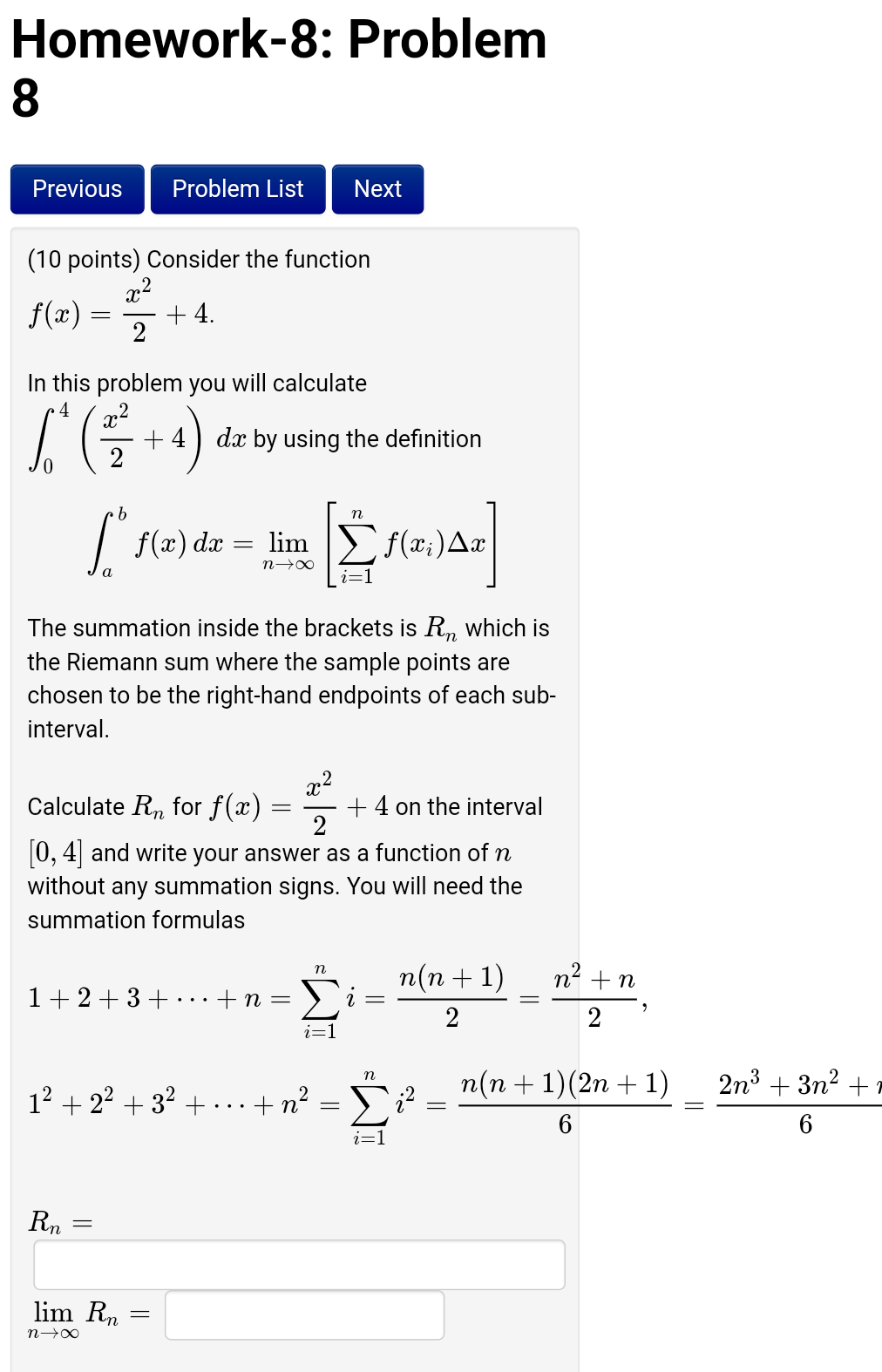 Solved Homework-8: Problem 8 (10 points) Consider the | Chegg.com