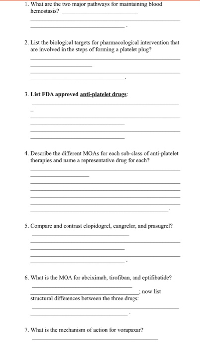 Solved 1. What are the two major pathways for maintaining | Chegg.com