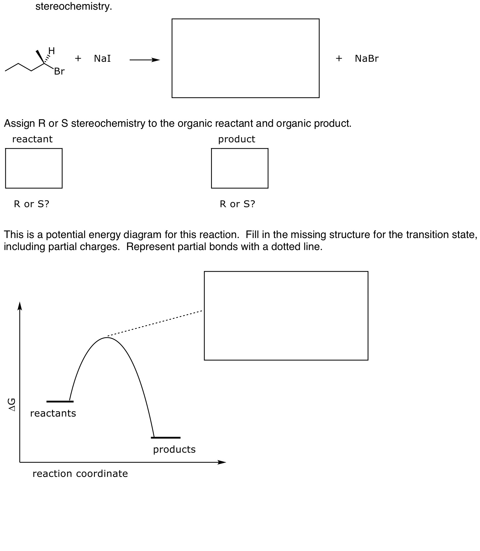 Solved This Is A Potential Energy Diagram For This Reaction