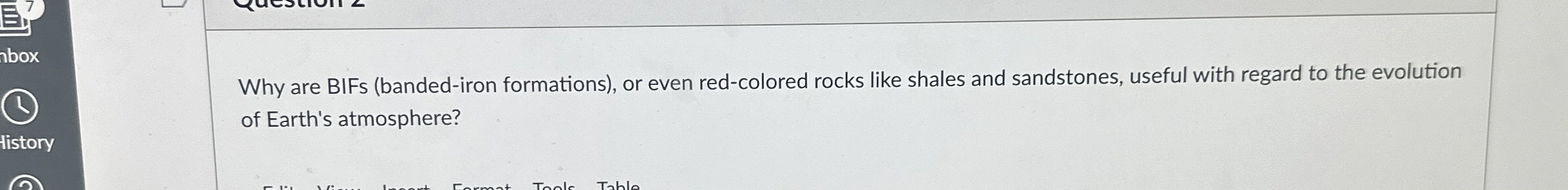 Solved Why are BIFs (banded-iron formations), ﻿or even | Chegg.com