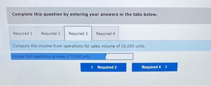 Solved Exercise 21-3 Preparing flexible budgets LO P1 Tempo | Chegg.com
