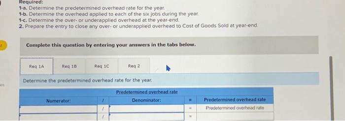 Solved Problem 15-5A (Static) Computing and applying | Chegg.com