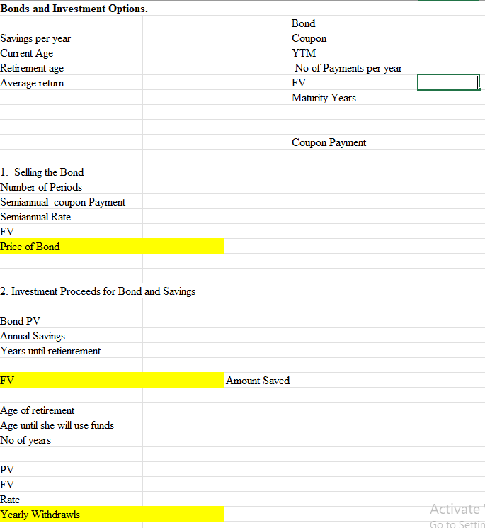Solved PLEASE FIND THESE ANSWERS USING THE EXCEL SPREADSHEET | Chegg.com