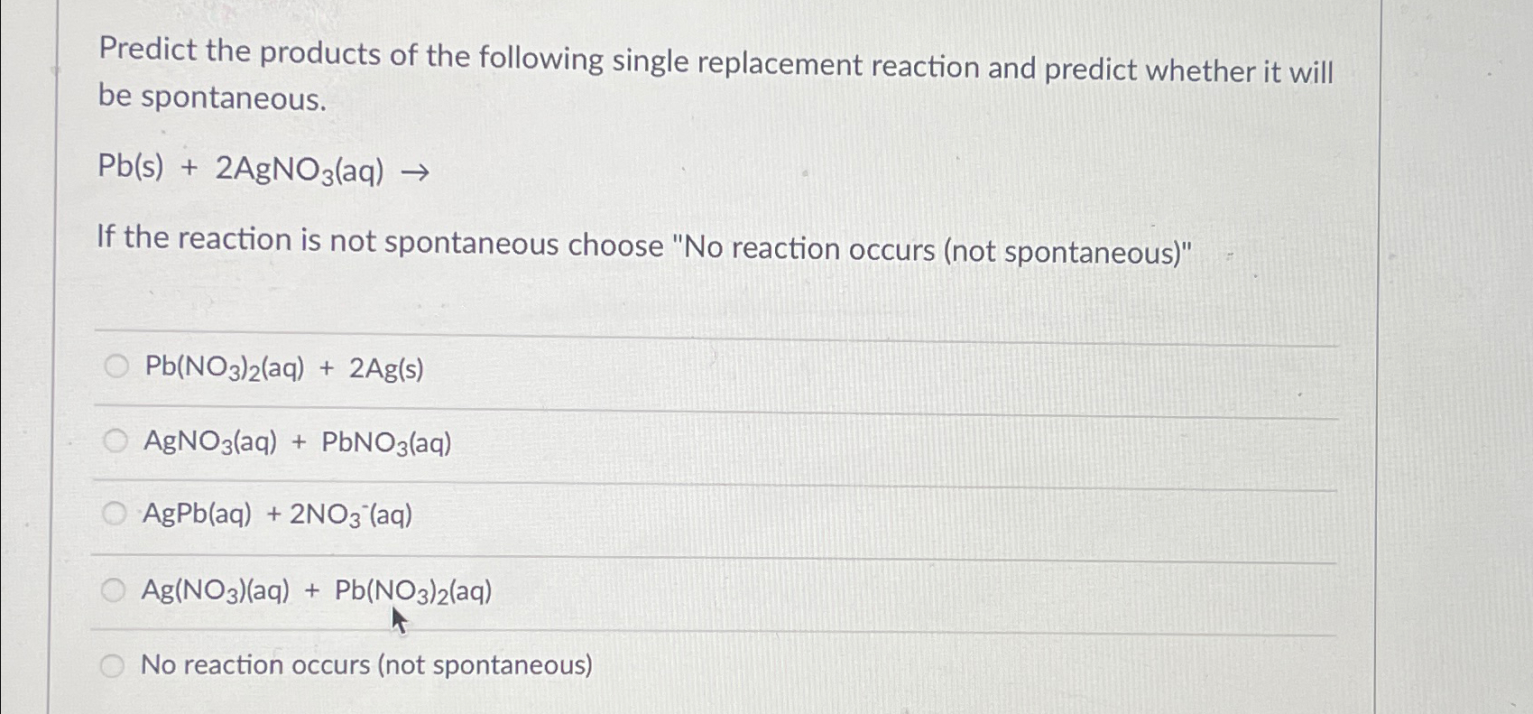 Solved Predict the products of the following single | Chegg.com