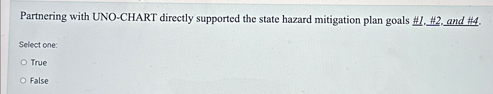 Solved Partnering with UNO-CHART directly supported the | Chegg.com