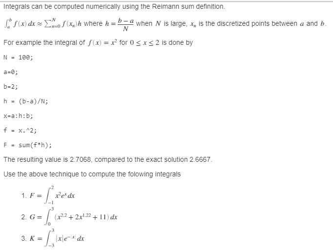 Solved The derivative can be computed numerically using the | Chegg.com
